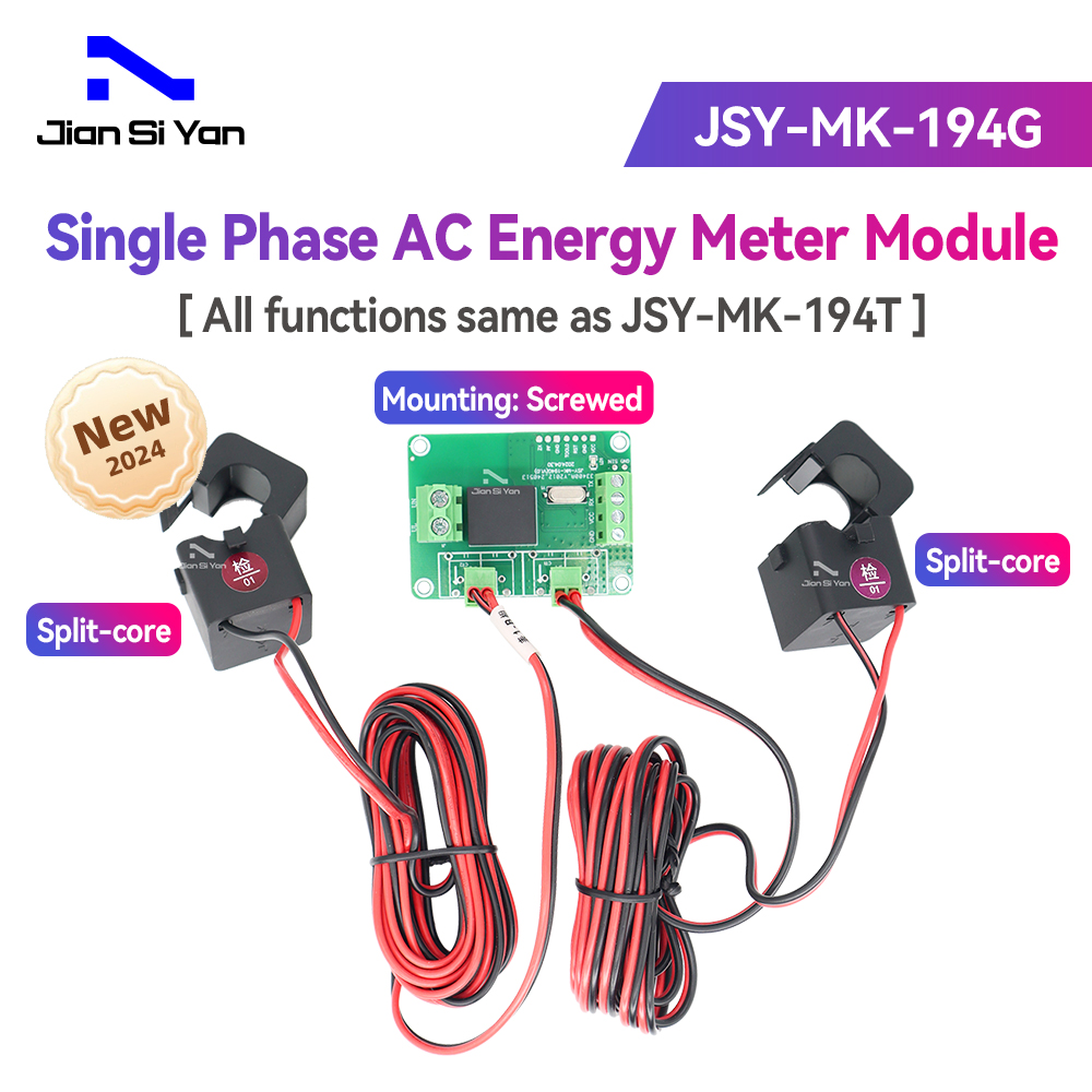 China JSY-MK-194G AC Single Phase Bidirectional Power Energy Meter ...