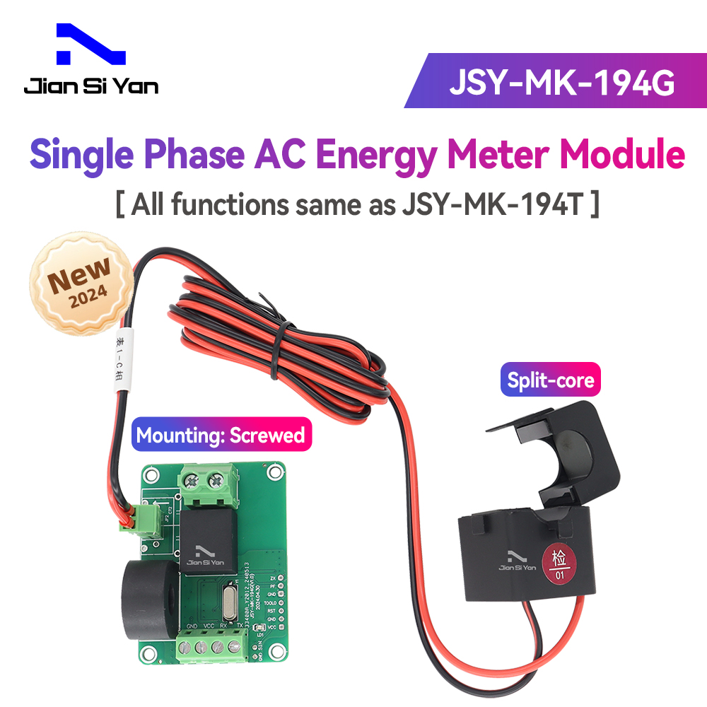 China JSY-MK-194G AC Single Phase Bidirectional Power Energy Meter ...