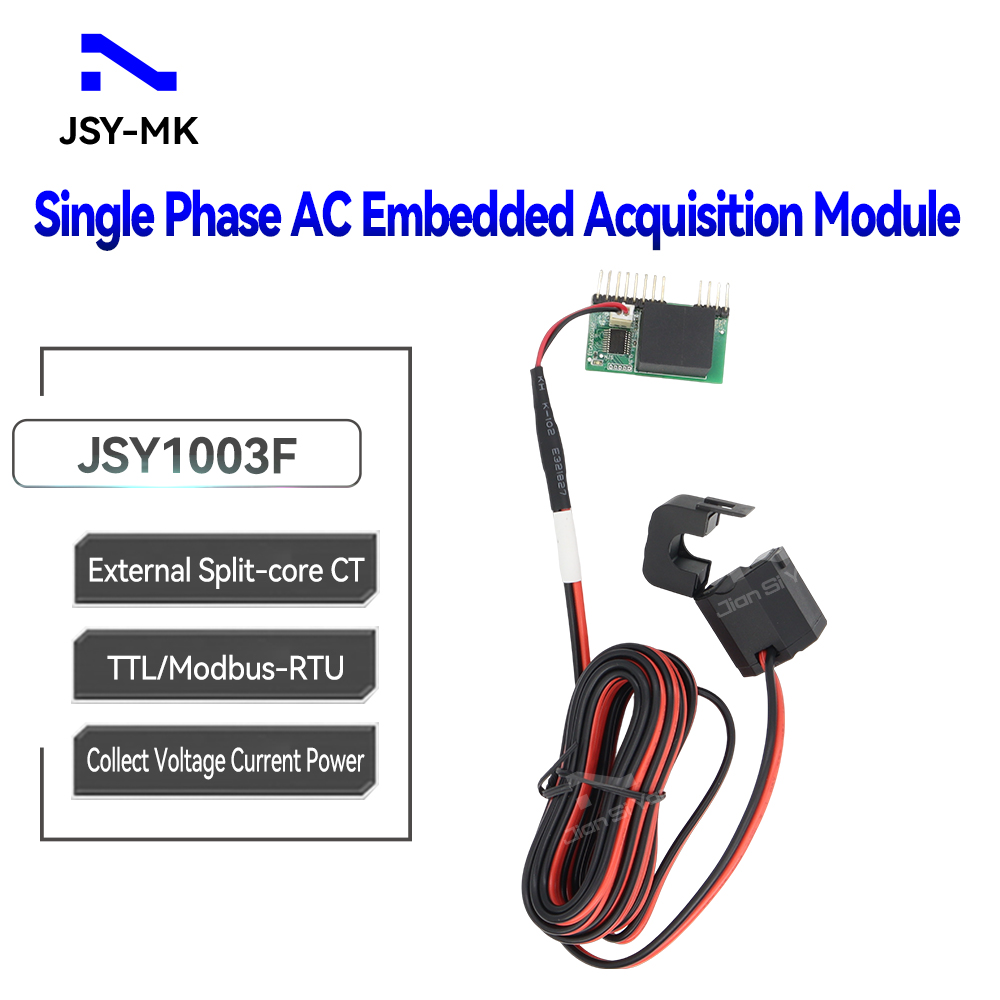 China JSY1003F 63A Single-phase AC TTL Embedded Metering Module ...