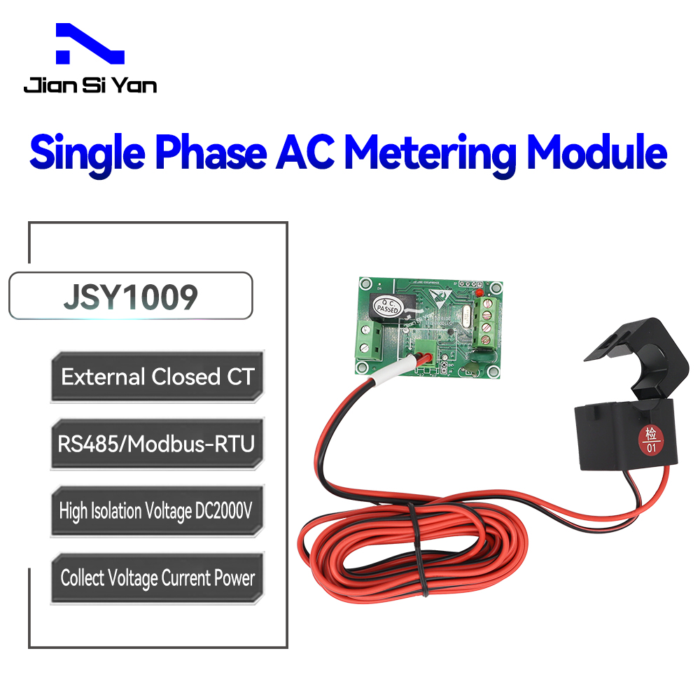 China JSY1009 Single Phase AC RS-485 Board-type Metering Module ...