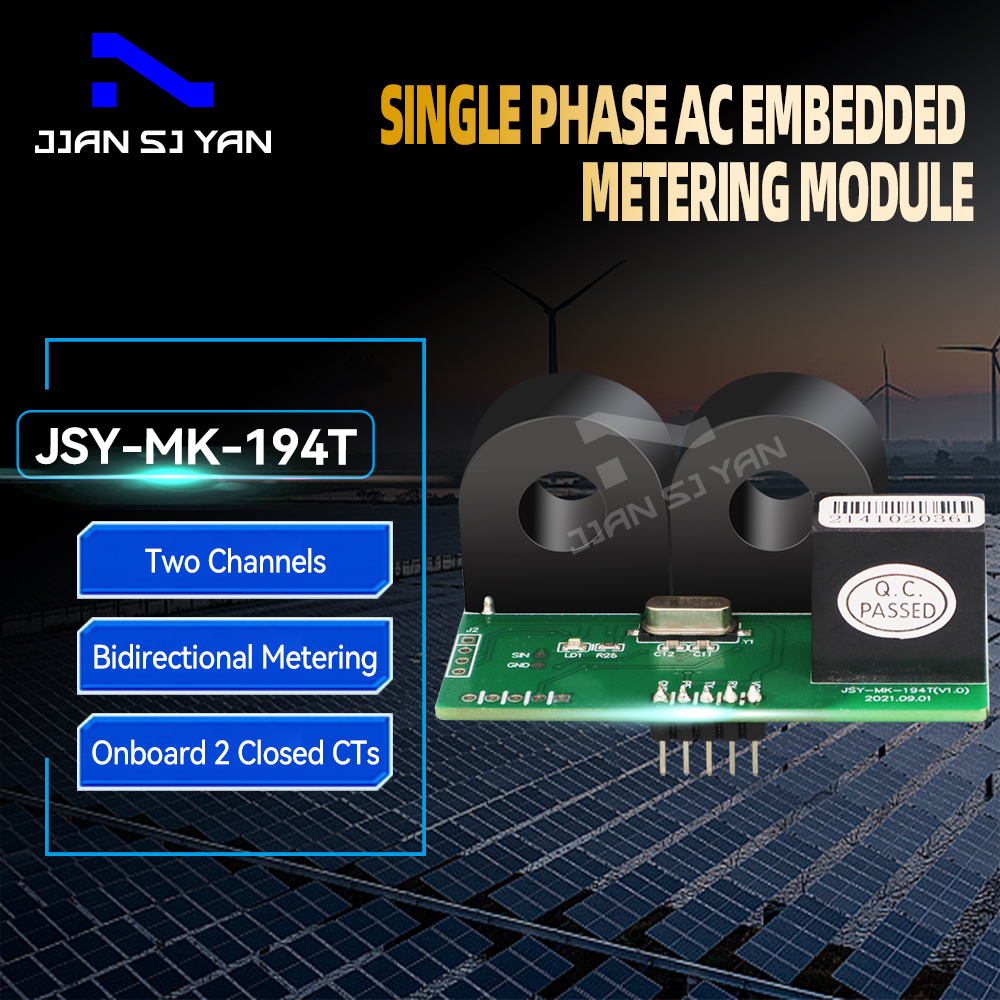 China JSY-MK-194T Single Phase Bidirectional TTL Energy Meter Module ...